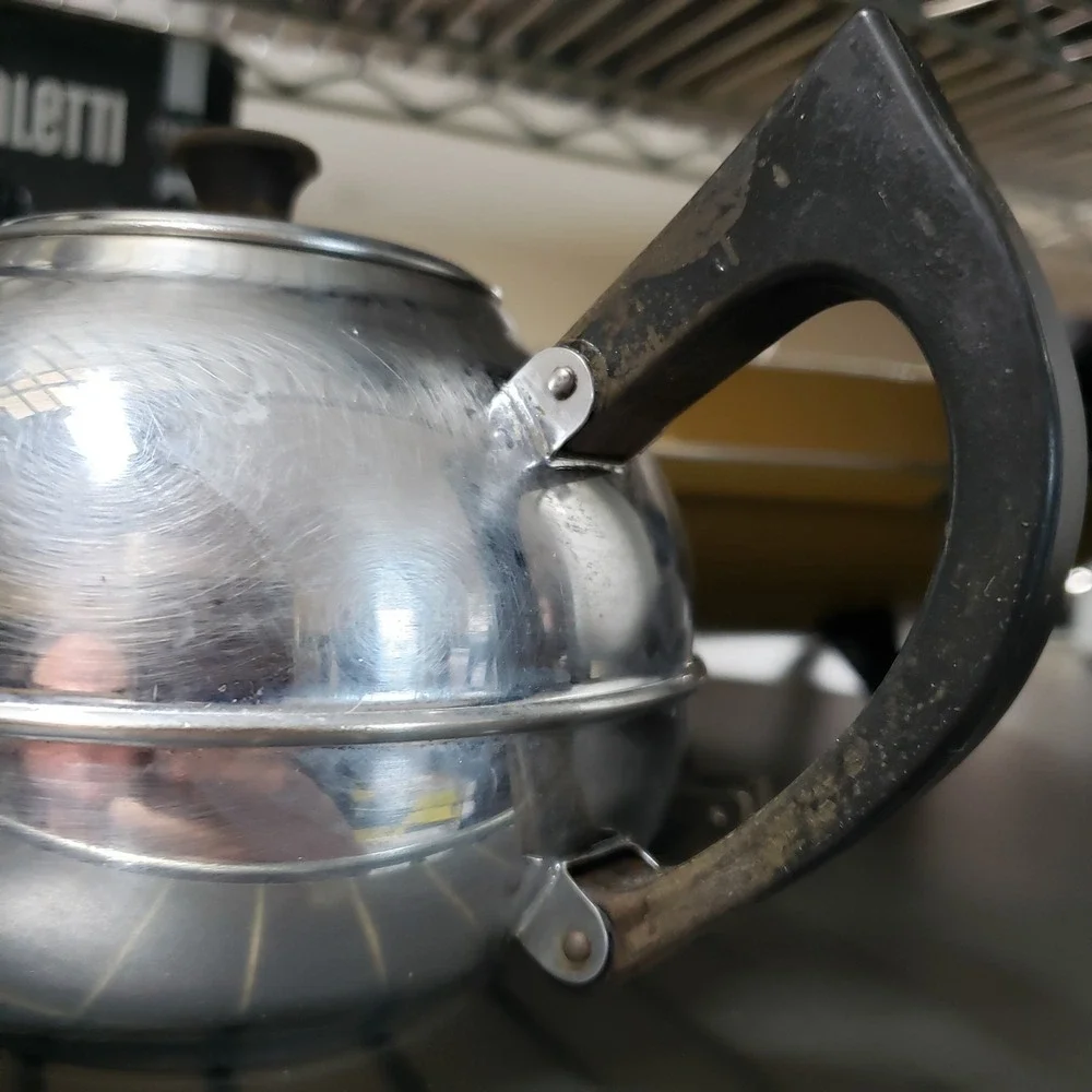 Gil-Cor | Kitchen | Vintage Gilcor 4 Cup Teapot Chrome On Copper Made ...
